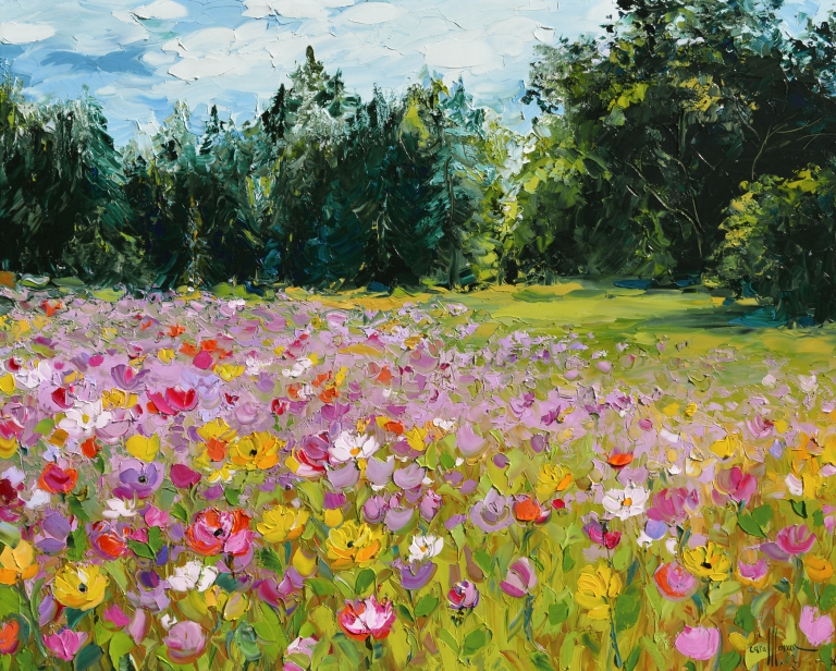 “Painting Sunshine” Show in Laguna Beach – Cara Pabst Moran